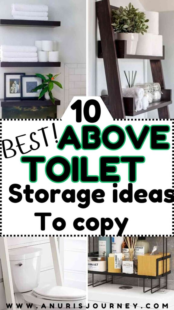 10 SIMPLE ABOVE THE TOILET STORAGE IDEAS TO HELP YOU STAY ORGANIZED ...