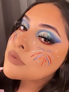 25 CUTE 4TH OF JULY MAKEUP IDEAS TO TRY - Anuri's Journey