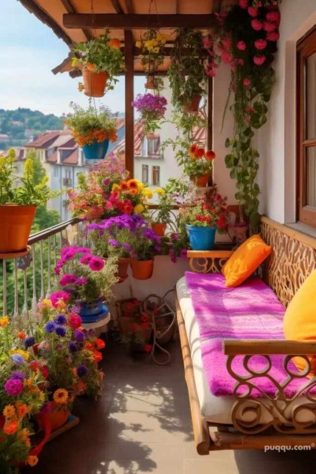27 CREATIVE BALCONY MAKEOVER IDEAS FOR URBAN LIVING - Anuri's Journey