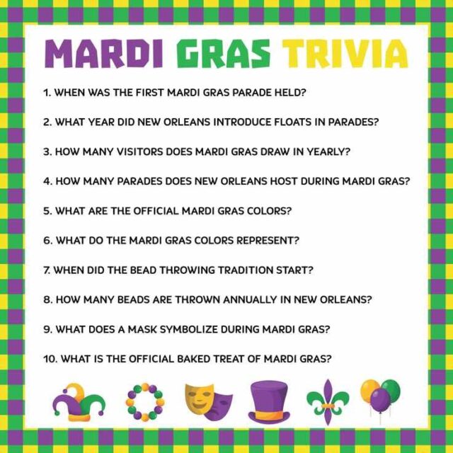 27 MARDI GRAS PARTY GAMES FOR ADULTS - Anuri's Journey