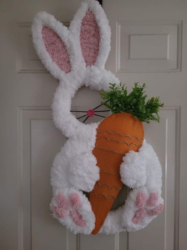 33 Mesmerizing Easter Door Decoration Ideas - Anuri's Journey