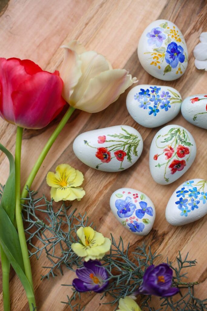 30 Fun-to-Do Easter Rock Painting Ideas - Anuri's Journey