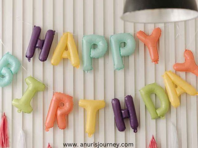 29 DIY Birthday Decorations You Can Make At Home - Anuri's Journey