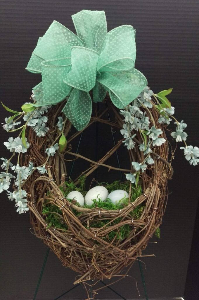 33 Mesmerizing Easter Door Decoration Ideas - Anuri's Journey