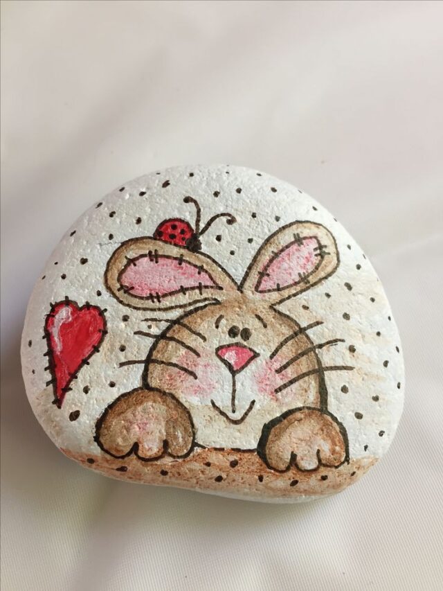 30 Fun-to-Do Easter Rock Painting Ideas - Anuri's Journey