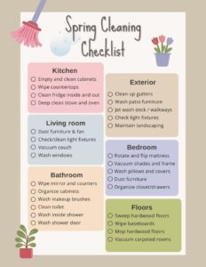 25 Spring cleaning tips for a sparkling home - Anuri's Journey