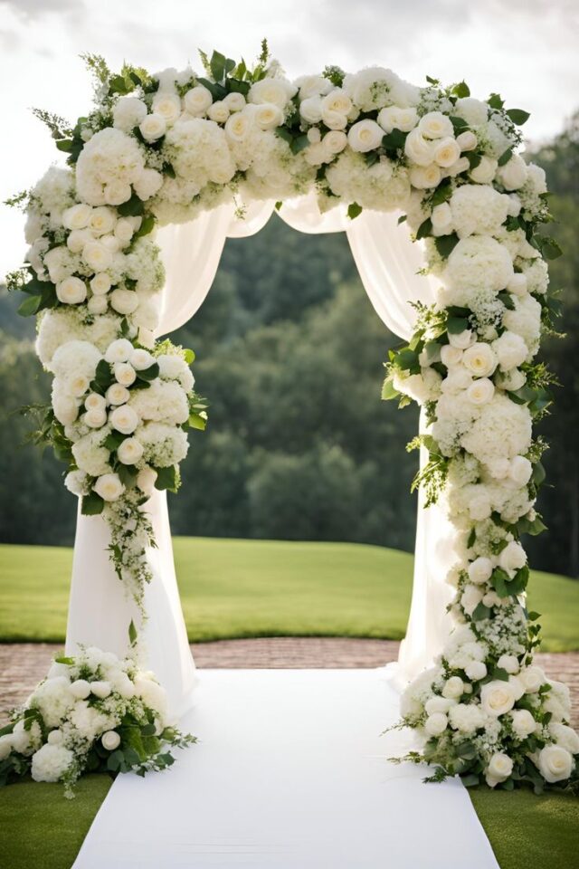 27 Beautiful Wedding Arch Ideas for Your Ceremony - Anuri's Journey