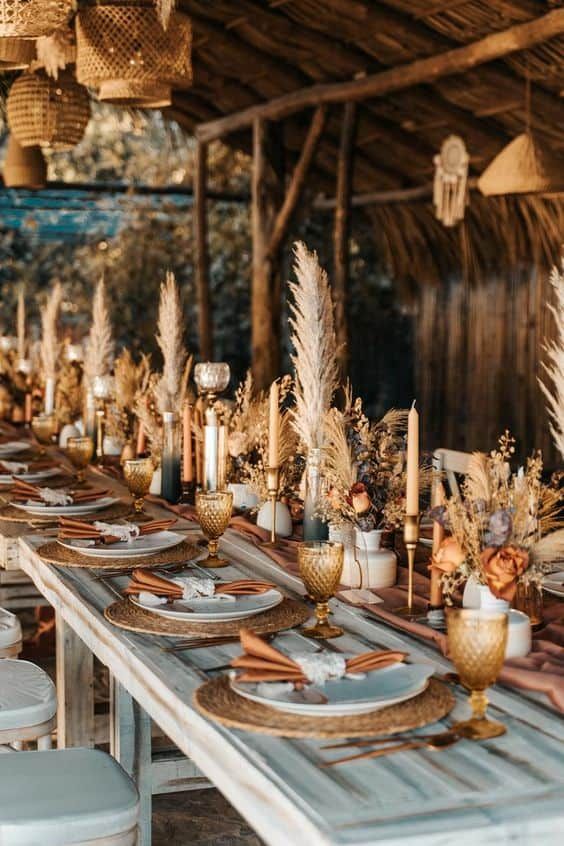 25 Elegant Wedding Table Setting Ideas - Anuri's Journey