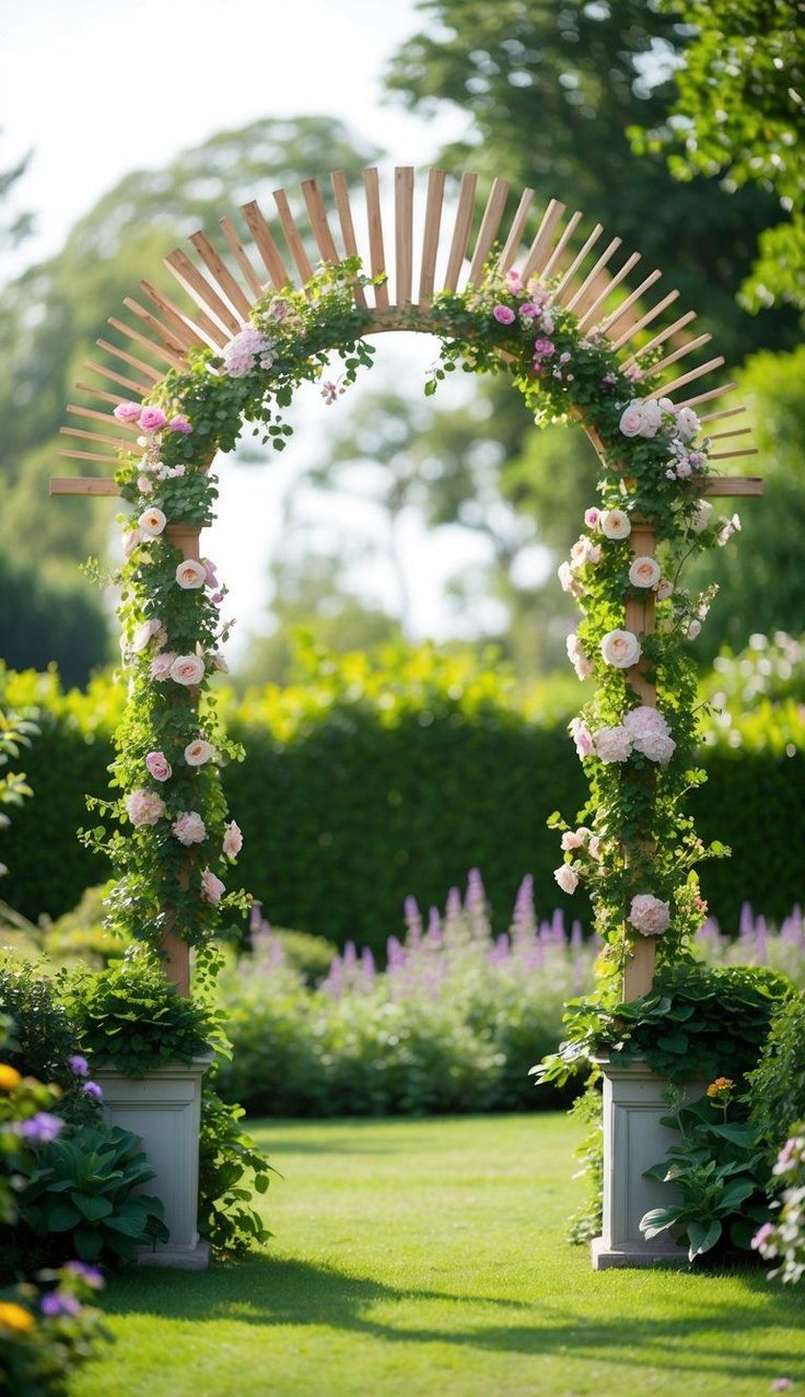 27 Beautiful Wedding Arch Ideas for Your Ceremony - Anuri's Journey
