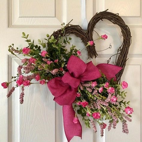 31 BEAUTIFUL DIY MOTHER'S DAY WREATHS FOR A LOVELY HOME TOUCH - Anuri's ...