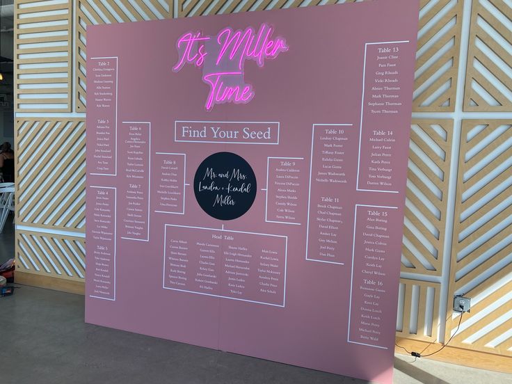21 Creative Seating Chart Ideas for your wedding - Anuri's Journey