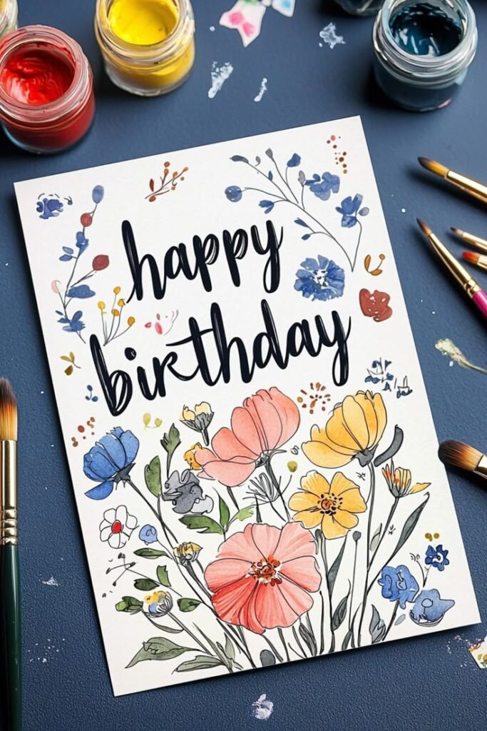 15 Best DIY Birthday Card Ideas - Anuri's Journey