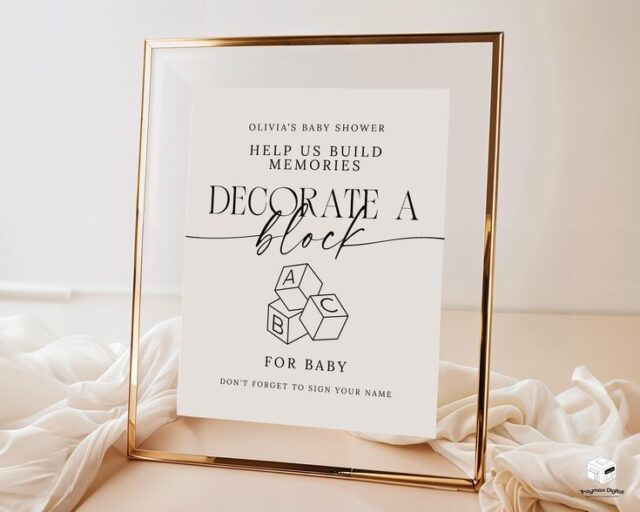 21 baby shower invitation ideas you can DIY - Anuri's Journey