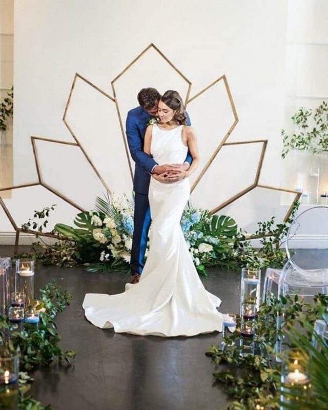 30 Beautiful Wedding Ceremony Backdrop Ideas - Anuri's Journey