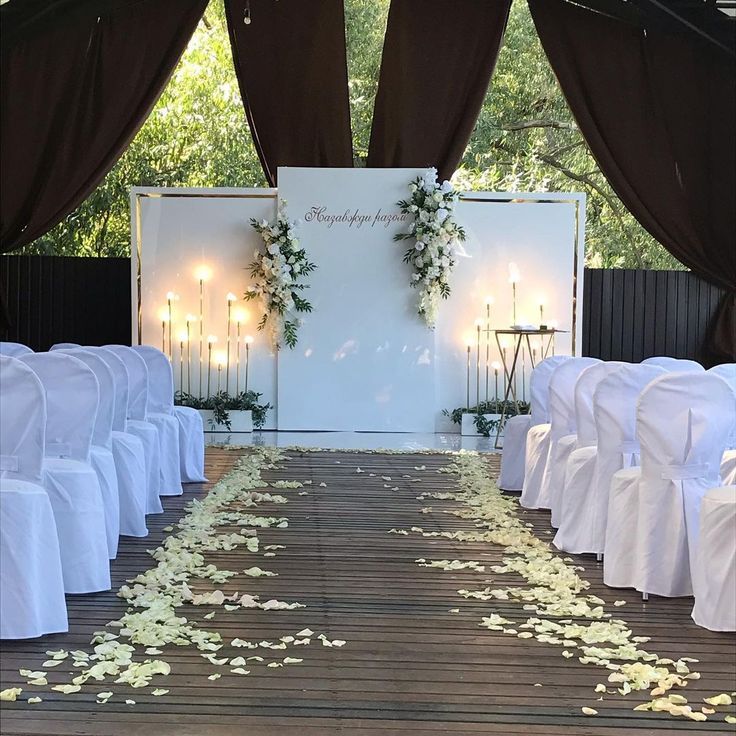 30 Beautiful Wedding Ceremony Backdrop Ideas - Anuri's Journey